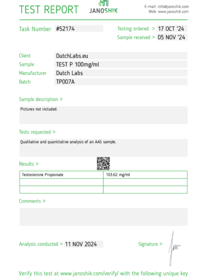 Injectables — Dutch Labs